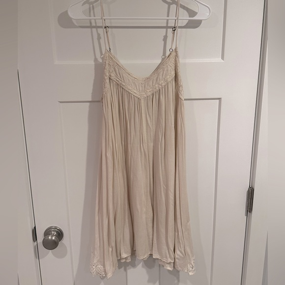 Billabong | Dresses | Cream Colored Billabong Summer Dresscoverup ...